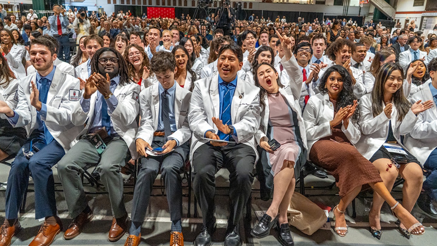 Brown Medical Students Don Their First White Coats | The Warren Alpert ...